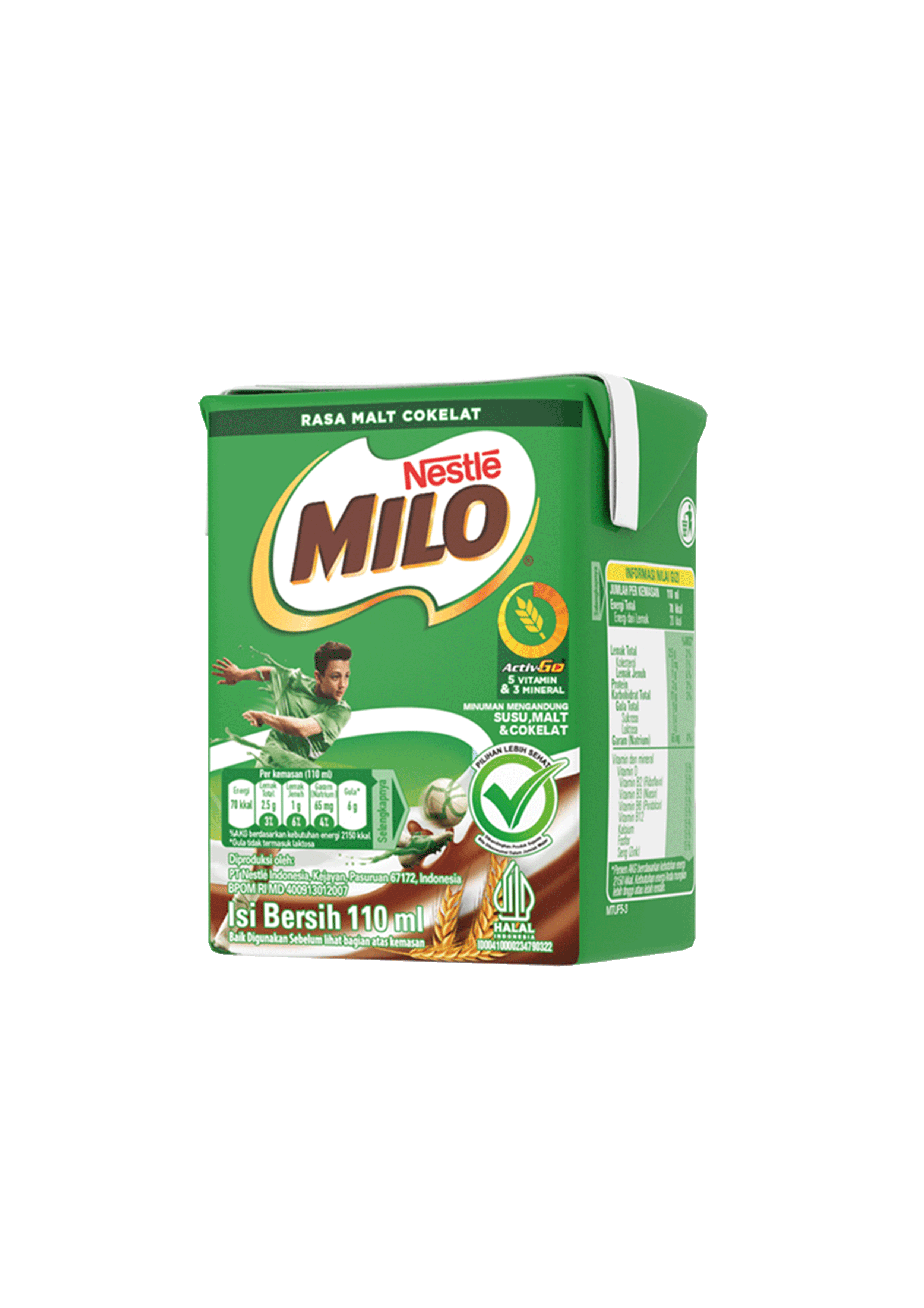 Produk Susu Milo UHT Kotak 110ml | MILO Indonesia